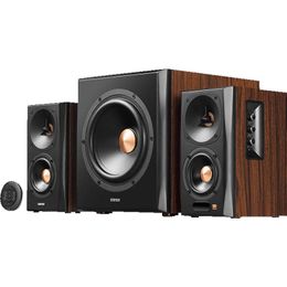 Edifier S360DB 2.1 Home-Entertainment-System (150 Watt) mit Bluetooth 5.1 (aptX) und kabellosem Subwoofer 2.1-Lautsprechersystem