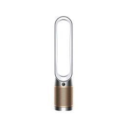 Dyson TP09 Purifier Cool Formaldehyde Luftreiniger Weiß/Gold (40 Watt, Raumgröße: 81 m³, Vollständige Versiegelung nach HEPA-13 Standard)