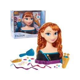 JUST PLAY Barbie Disney Frozen 2 Anna Deluxe Stylinghead Spielset Mehrfarbig