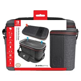 pdp LLC Konsolen-Tasche Elite Pull-N-Go für Nintendo Switch, grau Tasche Grau