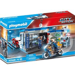 Playmobil 70568 Polizei: Flucht aus dem Gefängnis Spielset, Mehrfarbig