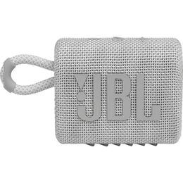 JBL GO3 Bluetooth Lautsprecher, Weiß