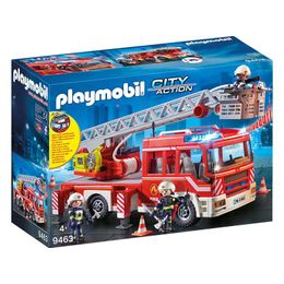 Playmobil 9463 Feuerwehr-Leiterfahrzeug Spielset, Mehrfarbig