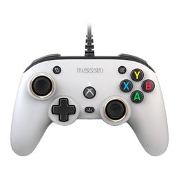 nacon XBOX Controller DESIGND FOR COMPACT CON. PRO WEIß Weiß für Xbox Series S, X, One, PC