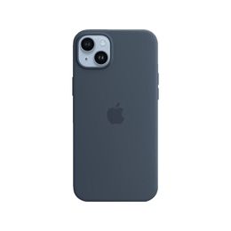 Apple Silikon Case mit MagSafe, Backcover, Apple, iPhone 14 Plus, Sturmblau