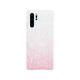 Huawei VOGUE Glamorous Case, Backcover, Huawei, P30, Rosa/ Weiß