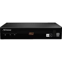 Strong SRT 7806 HD Sat-Receiver inkl. HD+ 6 Monate gratis Receiver (HDTV, Karte inklusive, DVB-S2, Schwarz)