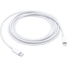Apple MQGH2ZM/A USB‑C auf Lightning, Kabel, 2 m, Weiß