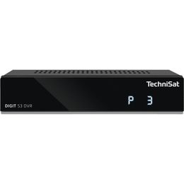 Technisat DIGIT S3 DVR HDTV Sat-Receiver mit Aufnahmefunktion (HDTV, PVR-Funktion, DVB-S, DVB-S2, Schwarz)