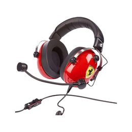 Thrustmaster T.Racing Scuderia Ferrari Edition, Over-ear Gaming Headset Rot/Schwarz