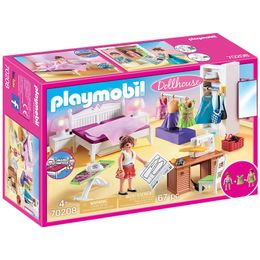 Playmobil 70208 Schlafzimmer mit Nähecke Spielset, Mehrfarbig