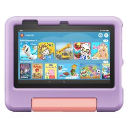 Amazon Fire 7 Kids (2022), Tablet, 16 GB, Zoll, Schwarz, Lila