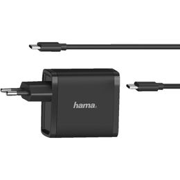 Hama 45 Watt USB-C Notebook-Netzteil Universal, 5 - 20 Volt, Schwarz