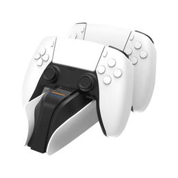 Snakebyte Snakebyte PS5 TWIN:CHARGE 5™ (WHITE), Zubehör für PS5, Schwarz/Weiß