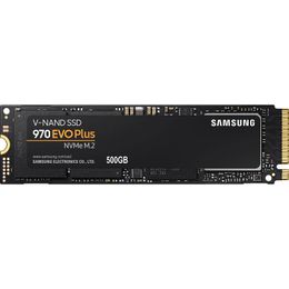 Samsung 970 EVO Plus Festplatte Retail, 500 GB SSD M.2 via NVMe, intern