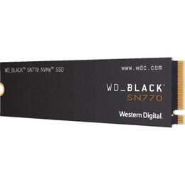 Western Digital WD_BLACK SN770 WDS100T3X0E 4.0 x4 (NVMe) Festplatte, 1 TB SSD PCI Express, intern