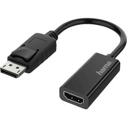 Hama DisplayPort-Stecker auf HDMI™-Buchse Adapter, Schwarz