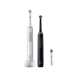 Oral-B Pro 3 3900 Elektrische Zahnbürste Black/White, Reinigungstechnologie: Oszillierend / Rotierend Pulsierend (3D)