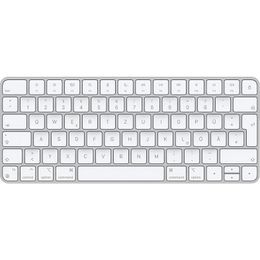 Apple MK2A3D/A Magic, Tastatur, Scissor, Kabellos und Kabelgebunden, Weiß