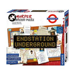 Kosmos Murder Mystery Puzzle - Endstation Underground Gesellschaftsspiel