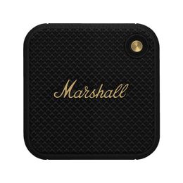 Marshall Willen Bluetooth Lautsprecher, Black & Brass , Wasserfest