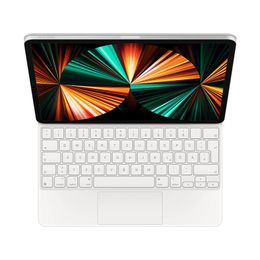 Apple MJQL3D/AMagic Keyboard, Apple, iPad Pro 12.9 Zoll (3., 4., 5., 6. Generation) und Air 13“ M2 Tastatur White