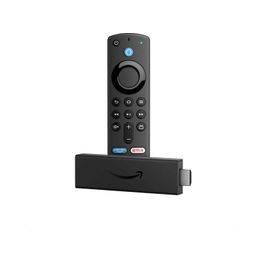 Amazon Fire TV Stick mit Alexa-Sprachfernbedienung (mit TV-Steuerungstasten) Streaming 8 GB, Schwarz