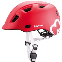 Fahrradhelm Hamax "Thundercap Junior" Helme Gr. M Kopfumfang: 52 cm - 57 cm, rot Fahrradhelme für Erwachsene
