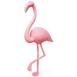 Casa Padrino Skulptur Luxus Dekofigur Flamingo Vogel Rosa H. 155 cm