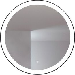 Badspiegel Libra (1-St), IP44, warmweiß, weiß