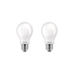 Philips LED-Lampe Classic 7W/827 (60W) 2-pack E27