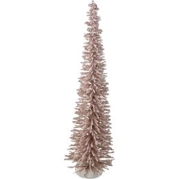 AM Design Dekobaum Weihnachtsdeko (1 St), freistehender Baum, beige, 10,00 cm x 40,00 cm x 10,00 cm