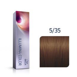 Wella Professionals Illumina Color 5/35 hellbraun gold-mahagoni 60ml