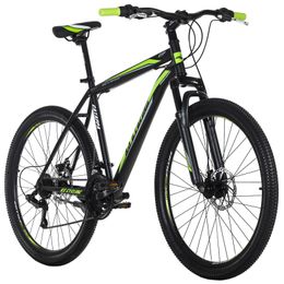 KS-Cycling KS Cycling Mountainbike Hardtail 26 Zoll Catappa schwarz-gr&uuml;n