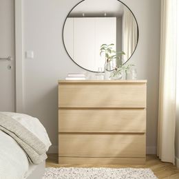 IKEA MALM Kommode mit 3 Schubladen