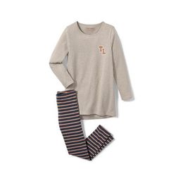 Tchibo Pyjama - Dunkelblau/Gestreift - Kinder - Gr.: 134/140