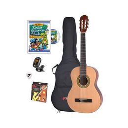 Voggenreiter Kindergitarren-Set - Rotbraun - Kinder