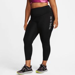 Nike Große Größen: Lauftights, schwarz, Gr.48/50