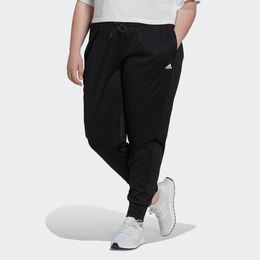 adidas Performance Große Größen: Sporthose, schwarz-weiß, Gr.56/58