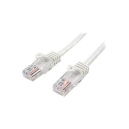 StarTech 7m White Cat5e / Cat 5 Snagless Ethernet Patch Cable 7 m - patch cable - 7 m - white