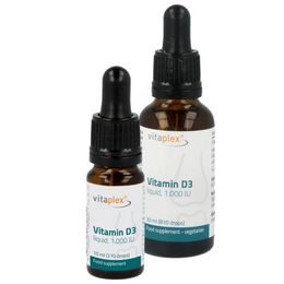 Vitaplex Vitamin D3 flüssig - Inhaltsangabe: 2000 IE 30 ml