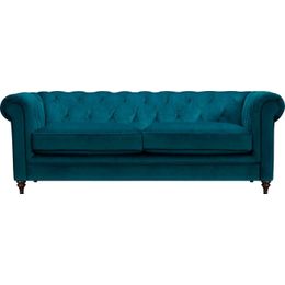 Home Affaire Chesterfield-Sofa Chambal, mit klassischer Knopfheftung, grün