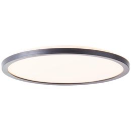 BRILLIANT LEUCHTEN Brilliant Sorell Deckenpanel LED Schwarz, 1-flammig, Fernbedienung