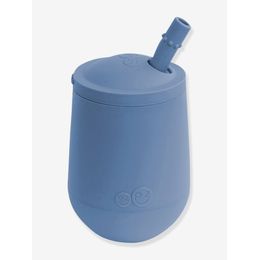 Trinklernbecher mit Strohhalm „Mini Cup“ ezpz™, Silikon nachtblau