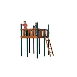 Weka Spielturm-Erweiterung Tabaluga Spielturm 816 D, BxLxH: 164x167x250 cm, braun