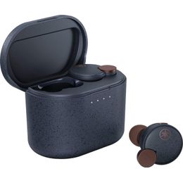 Yamaha TW-E7B In-Ear-Kopfhörer (Active Noise Cancelling (ANC), On-Ear-Erkennung, Sprachsteuerung, Google Assistant, Siri, Bluetooth), blau