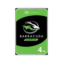 Seagate BarraCuda Festplatte Bulk, 4 TB HDD SATA 6 Gbps, 3,5 Zoll, intern