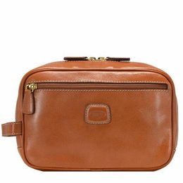 Bric'S Bric's Life Pelle Kulturbeutel Leder 25 cm cognac