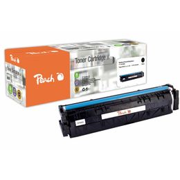 Peach HP 203 XBK Toner XL bk ersetzt HP No. 203X BK, CF540X f&uuml;r z.B. HP Color LaserJet Pro MFP M 280 nw, HP Color LaserJet Pro MFP M 281 fdw (wiederaufbereitet)