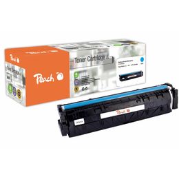 Peach HP 203 AC Toner cy ersetzt HP No. 203A C, CF541A f&uuml;r z.B. HP Color LaserJet Pro MFP M 280 nw, HP Color LaserJet Pro MFP M 281 fdw (wiederaufbereitet)